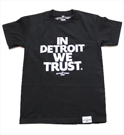 Black "In Detroit We Trust Original" Apparel - Detroit Fresh Shop